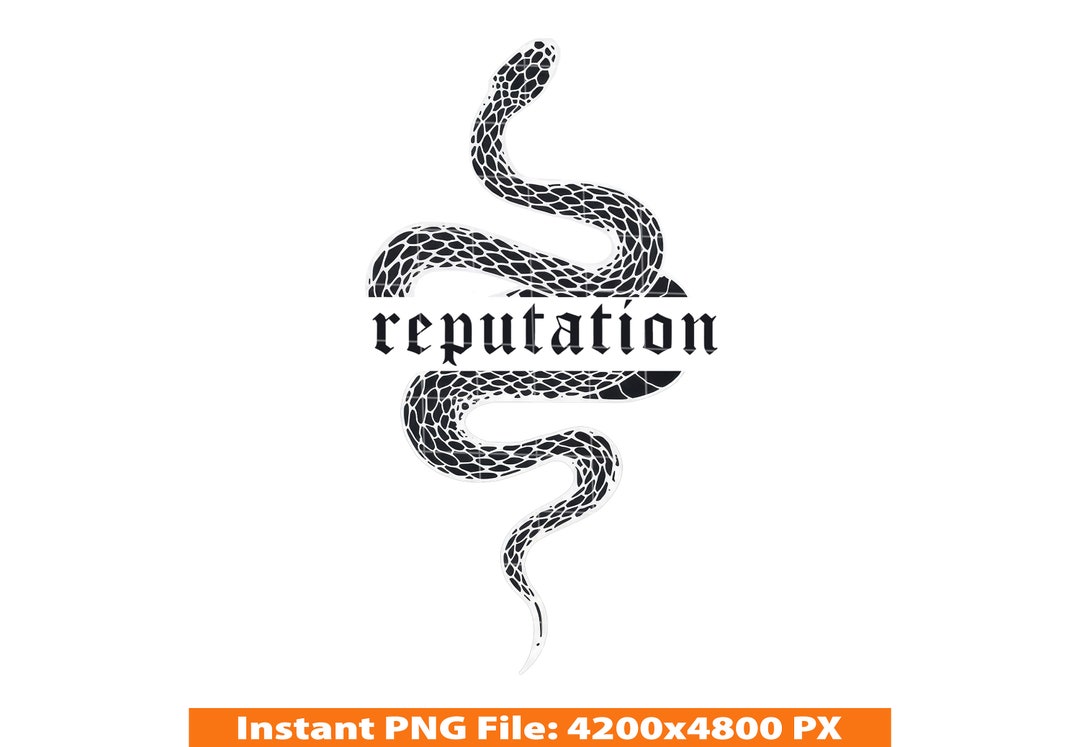Taylor Swift Reputation Snake PNG - Etsy