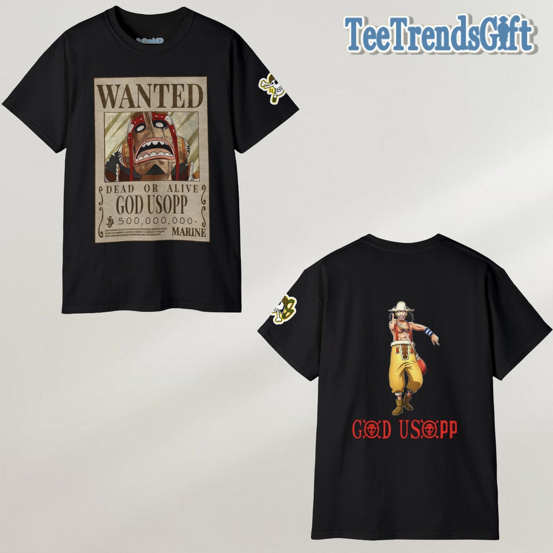 One Piece Usopp Bounty / God Usopp Wanted Poster Anime Full - Etsy