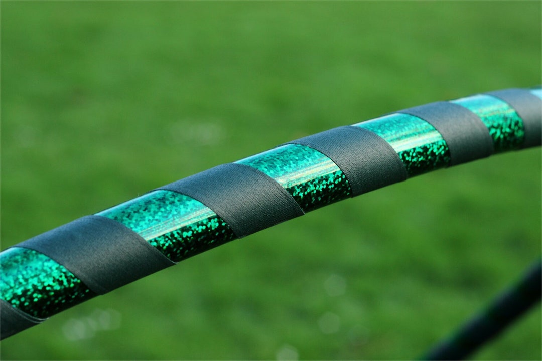 Adult Hula Hoop | Emerald Green Flash - Etsy UK