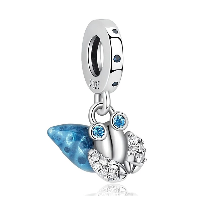 Hermit Crab Charm Pandora - Etsy UK