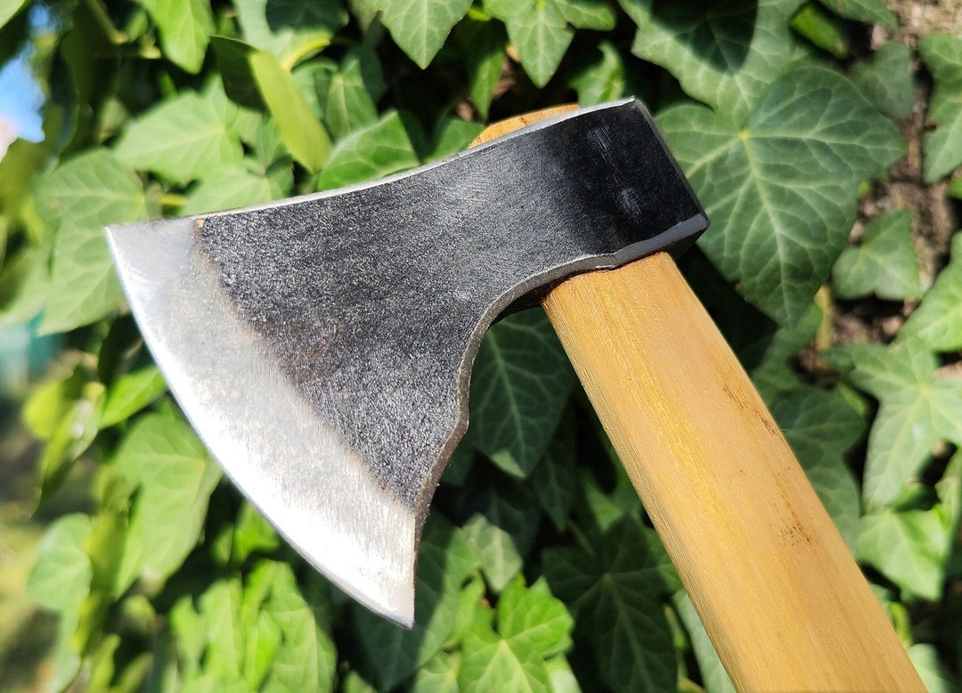 Hand Forged Axe Hatchet / Camping / Survival / Bushcraft / Hunting Tool ...