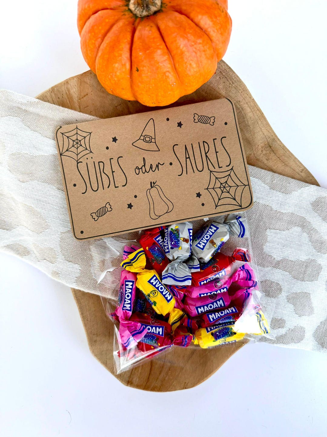 Halloween Party Favor Printable Template, Halloween Template for ...