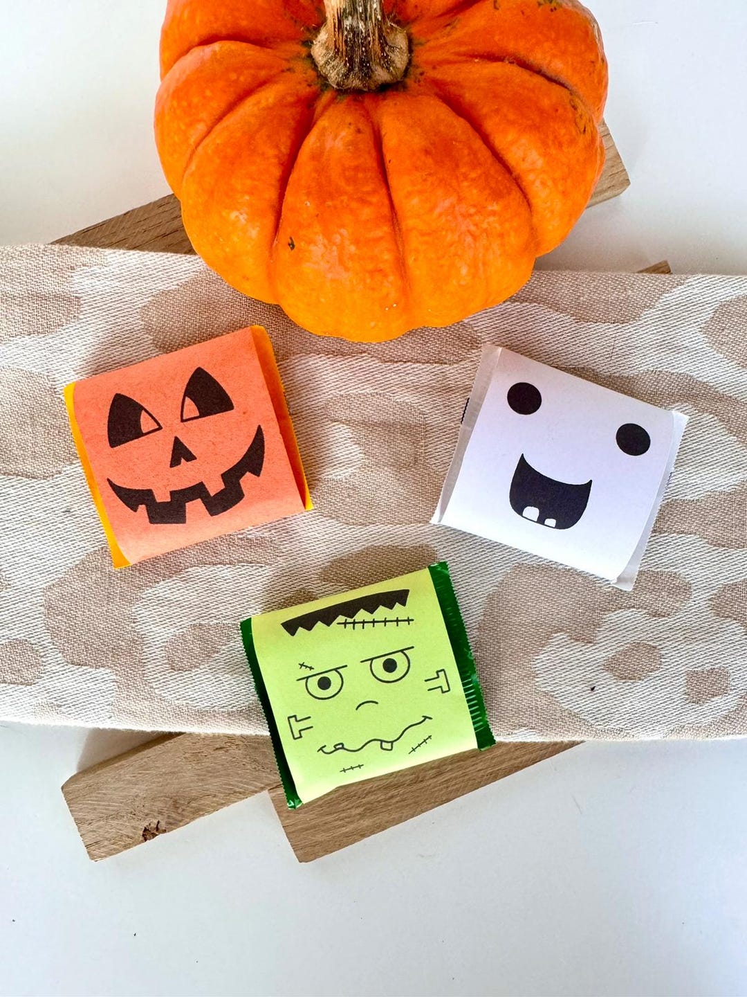 Halloween Party Favor Printable Template, Halloween Template for ...