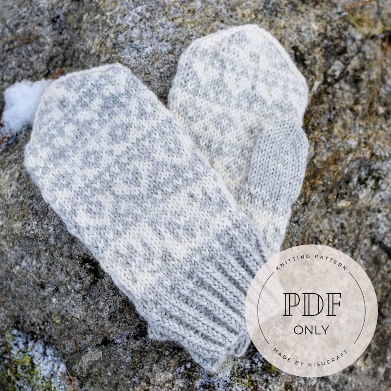 Nordic Mittens - Etsy