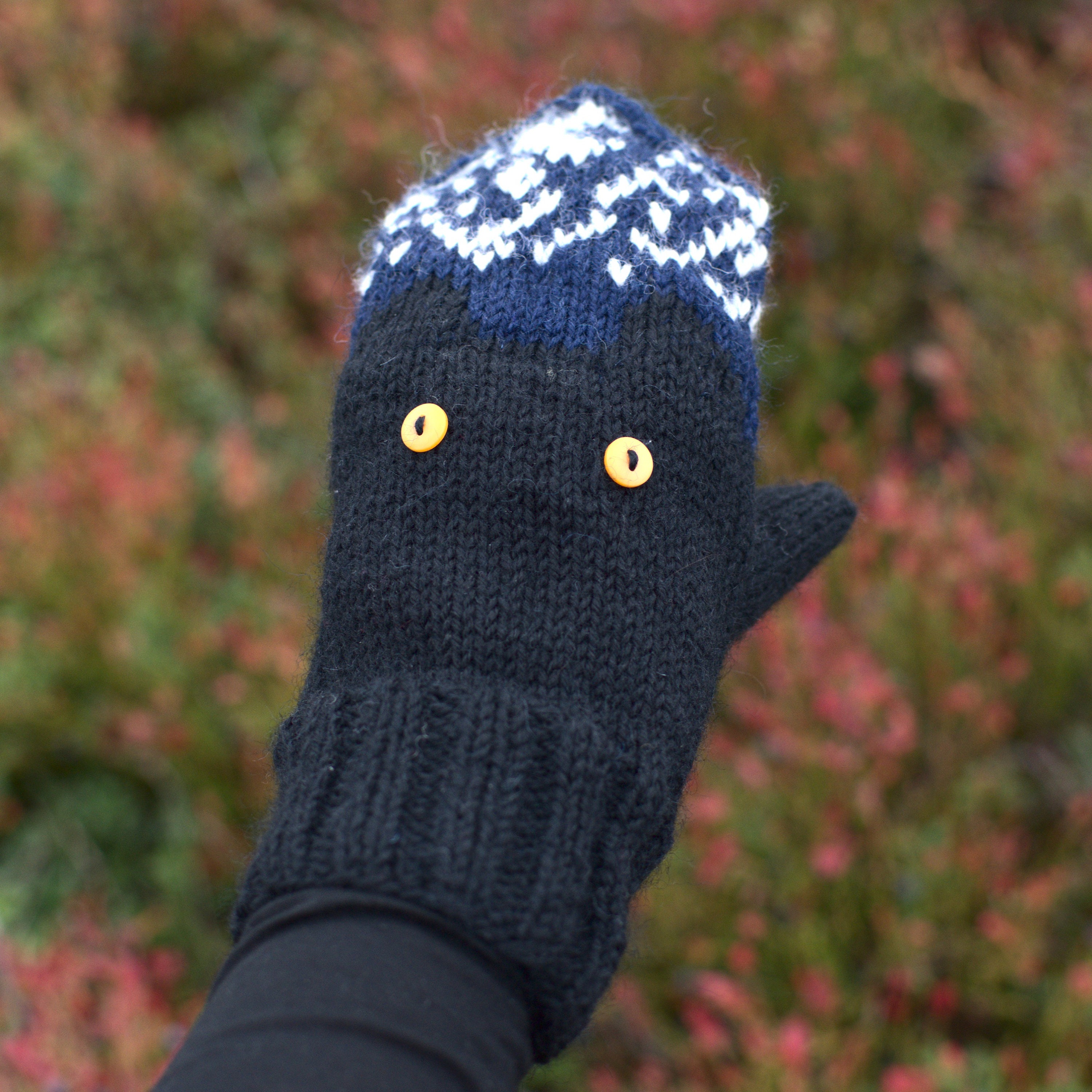 Milky Way Kitty Mittens Knitting Pattern - Etsy