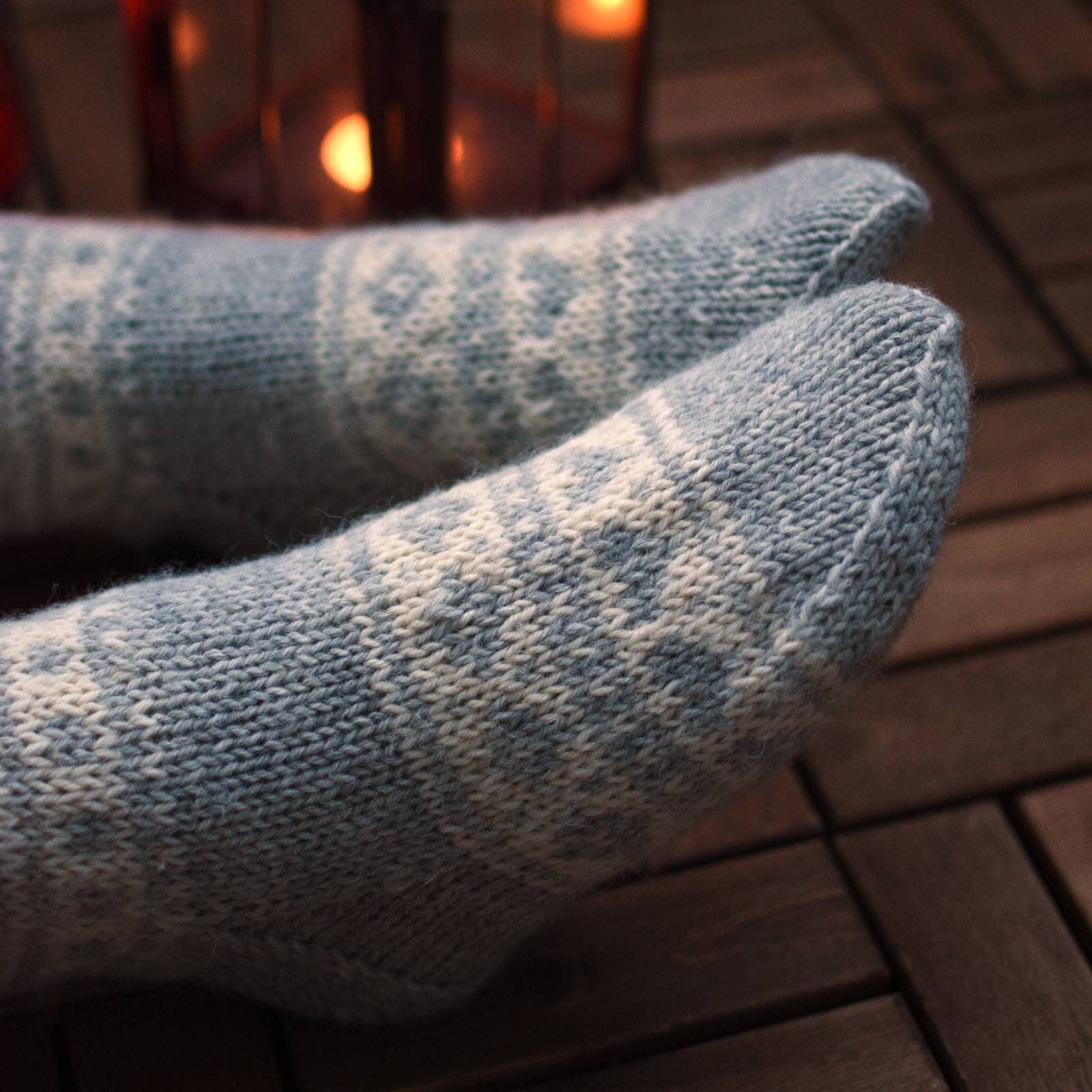 Nordic Winter Socks Knitting Pattern - Etsy
