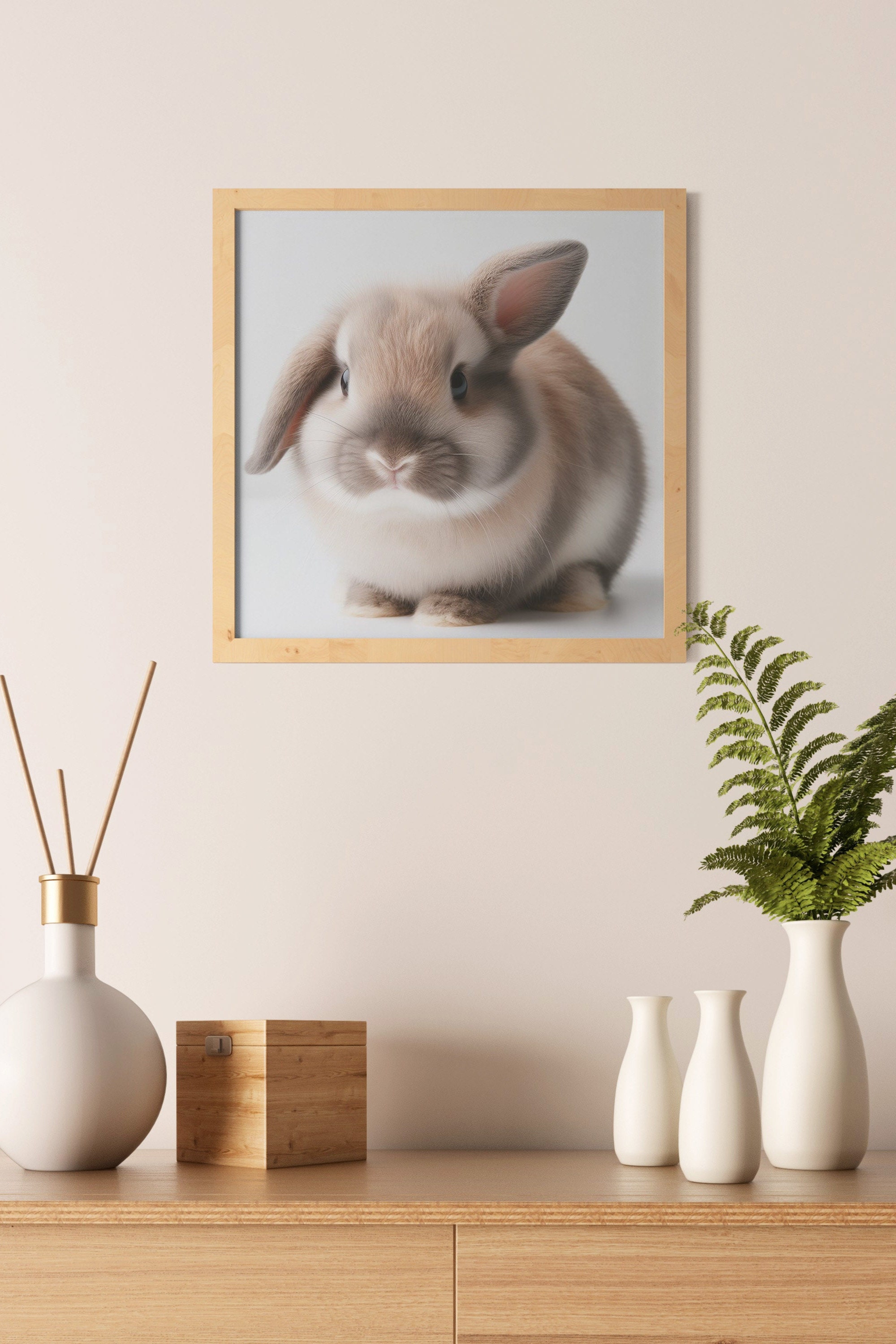 Mini Lop, Rabbit Art, Bunny Poster, Holland Lop Rabbit, Cute Bunny ...