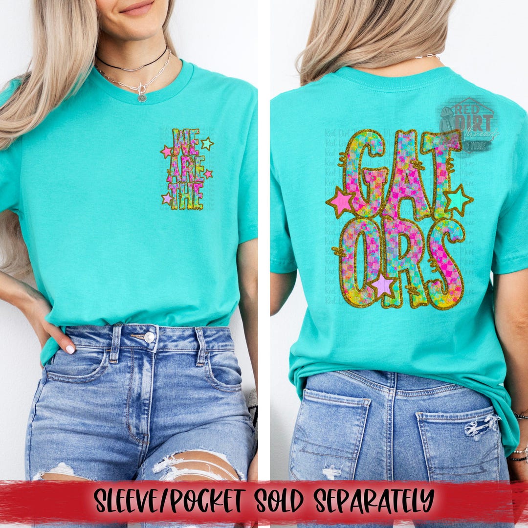 We Are the Gators DTF Transfer | Trendy School Spirit DTF Transfer ...