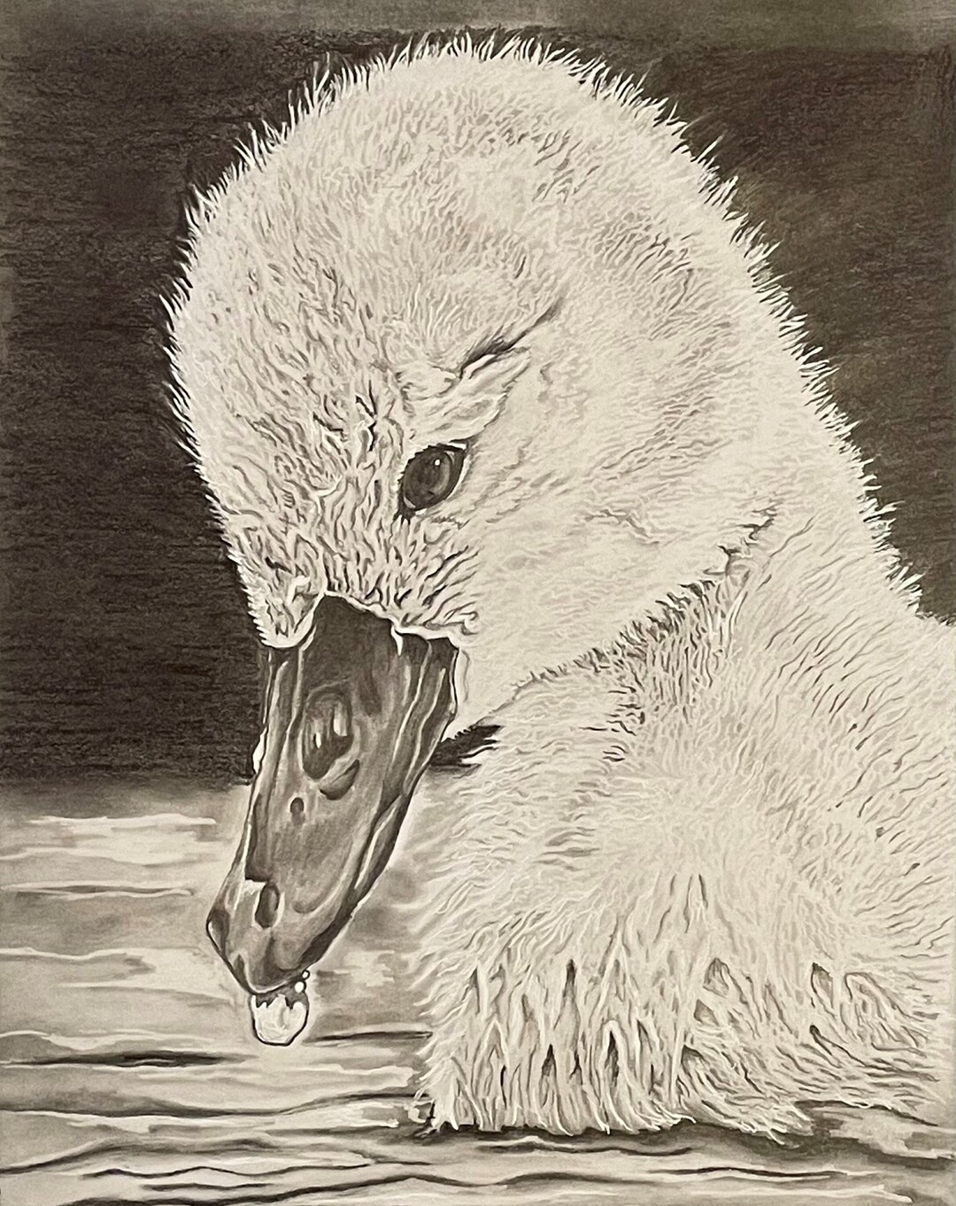 Duck Art| Duck Drawing Print| Duckling Print| Cute Duck Print| Duck ...