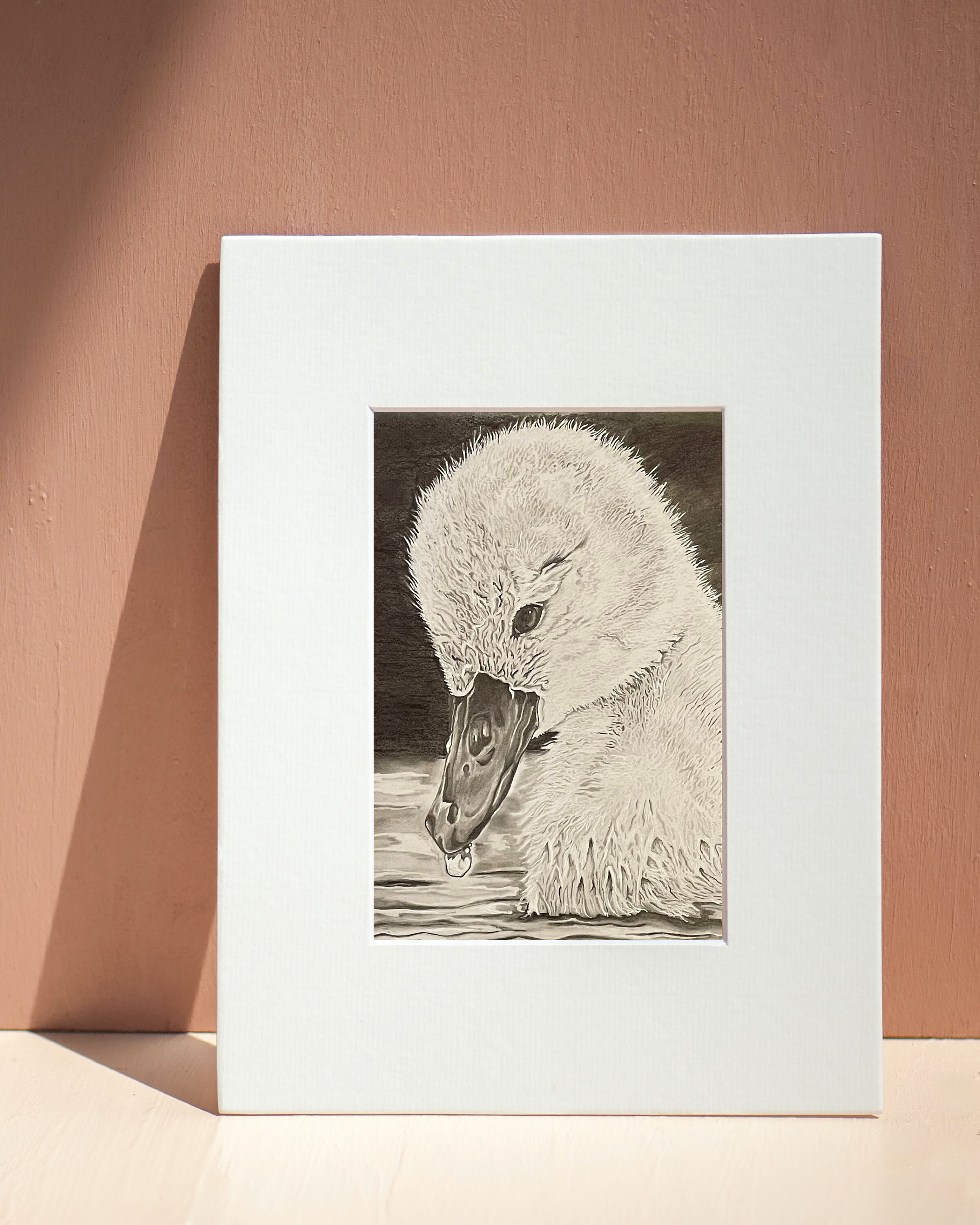 Duck Art| Duck Drawing Print| Duckling Print| Cute Duck Print| Duck ...