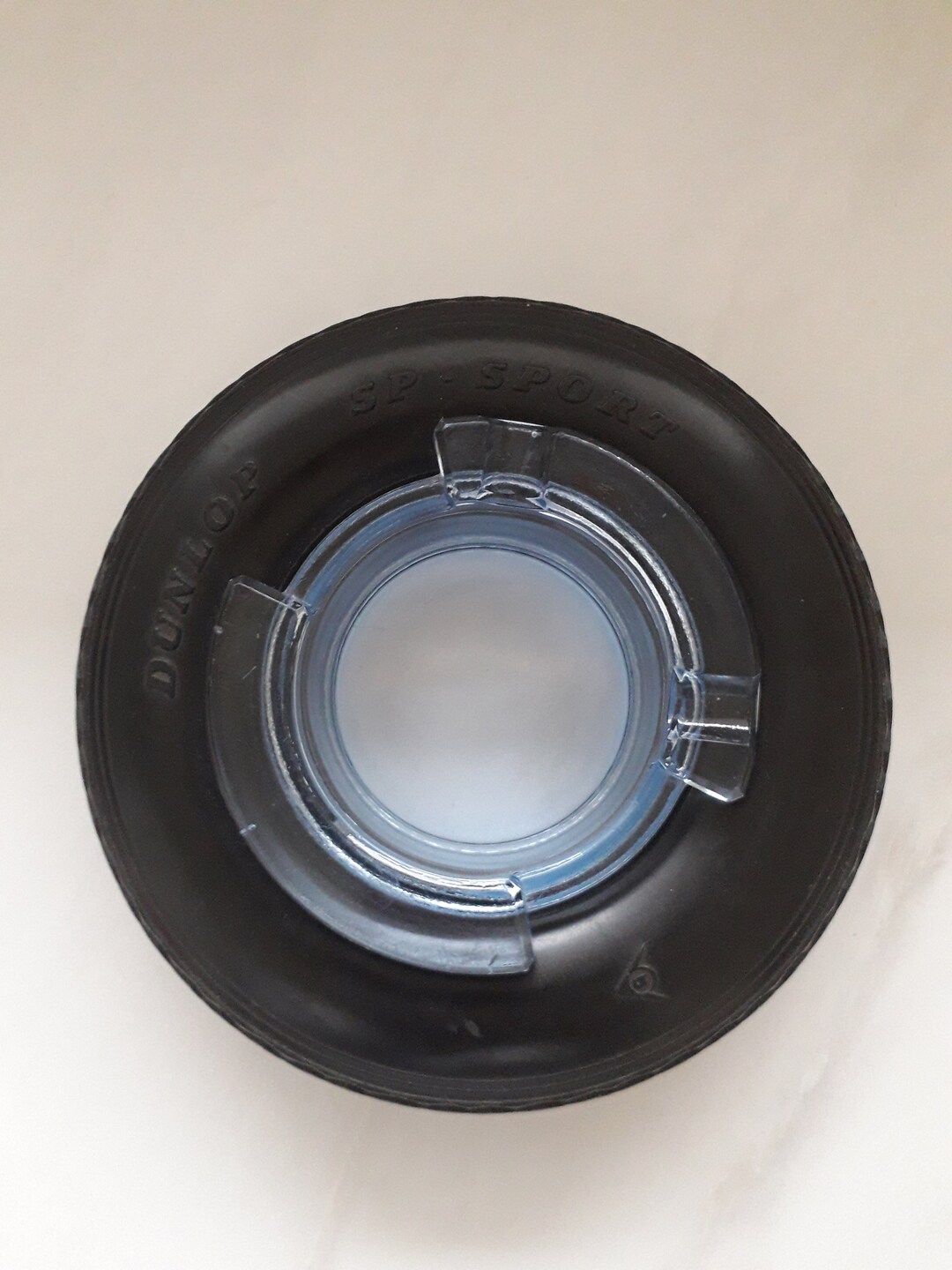 Pretty Vintage Dunlop Tire Ashtray 1970's - Etsy