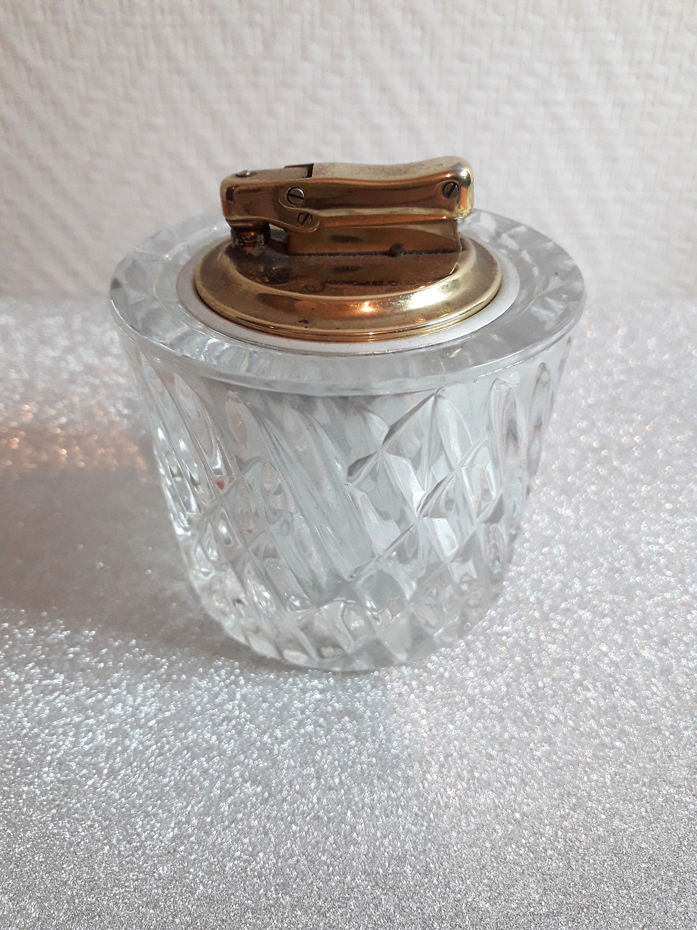 Pretty Vintage Cristal Colibri Table Lighter - Etsy