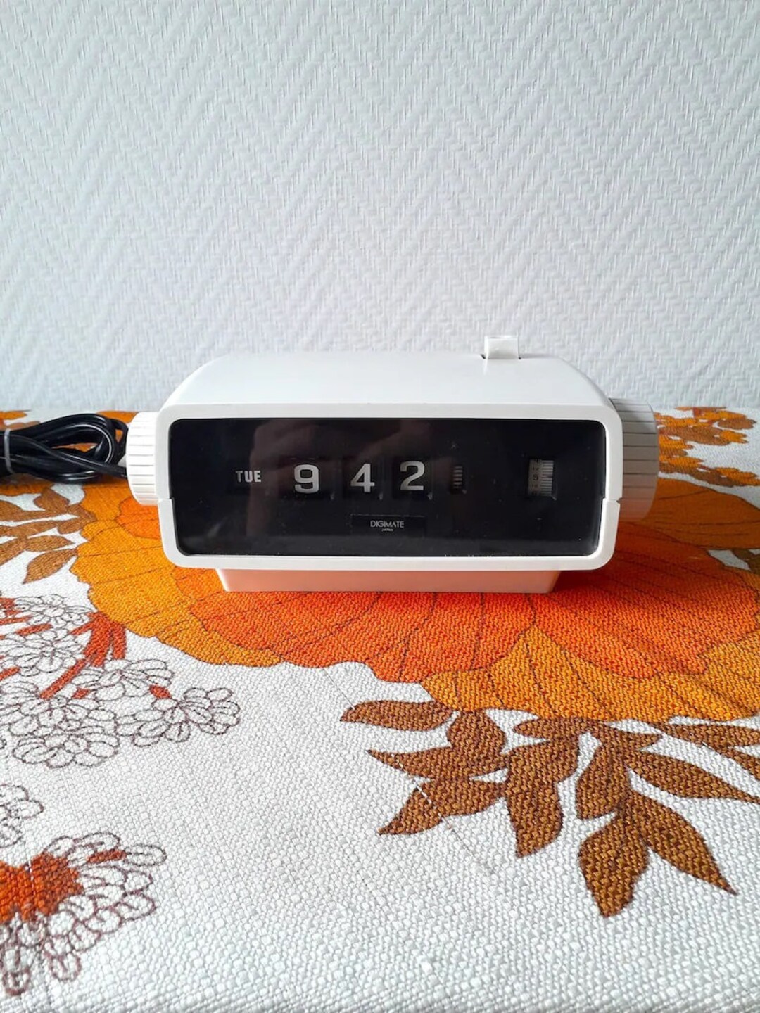 Flip-flap Clock Slat Alarm Clock Space Age Vintage Japan Design 70's - Etsy