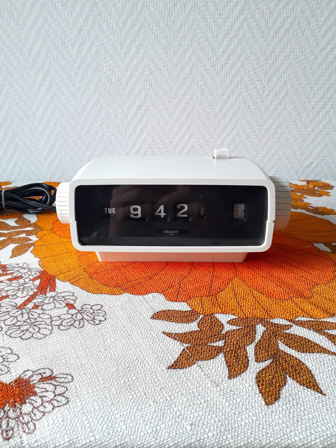 Superb Alarm Clock Flip-flap Clock Vintage Digimate Japan 70's - Etsy