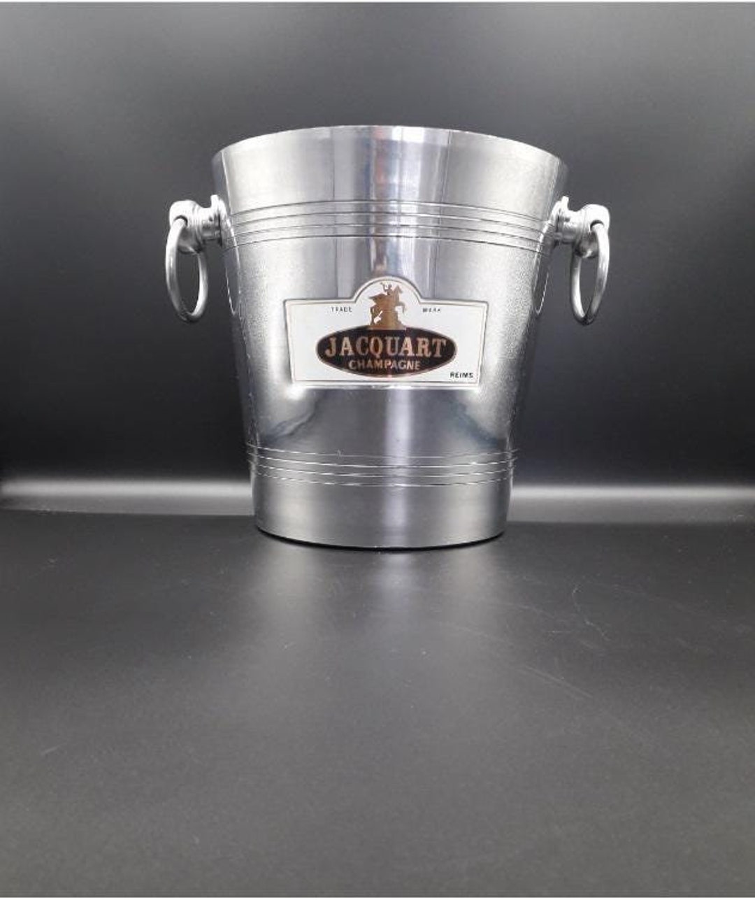 CHAMPAGNE JACQUART Vintage Luxury Champagne Bucket Made in France Reims ...