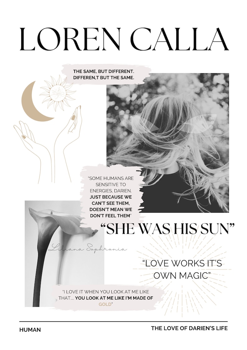 Loren Calla Wall Poster, City of Gods and Monsters Romantasy Book ...