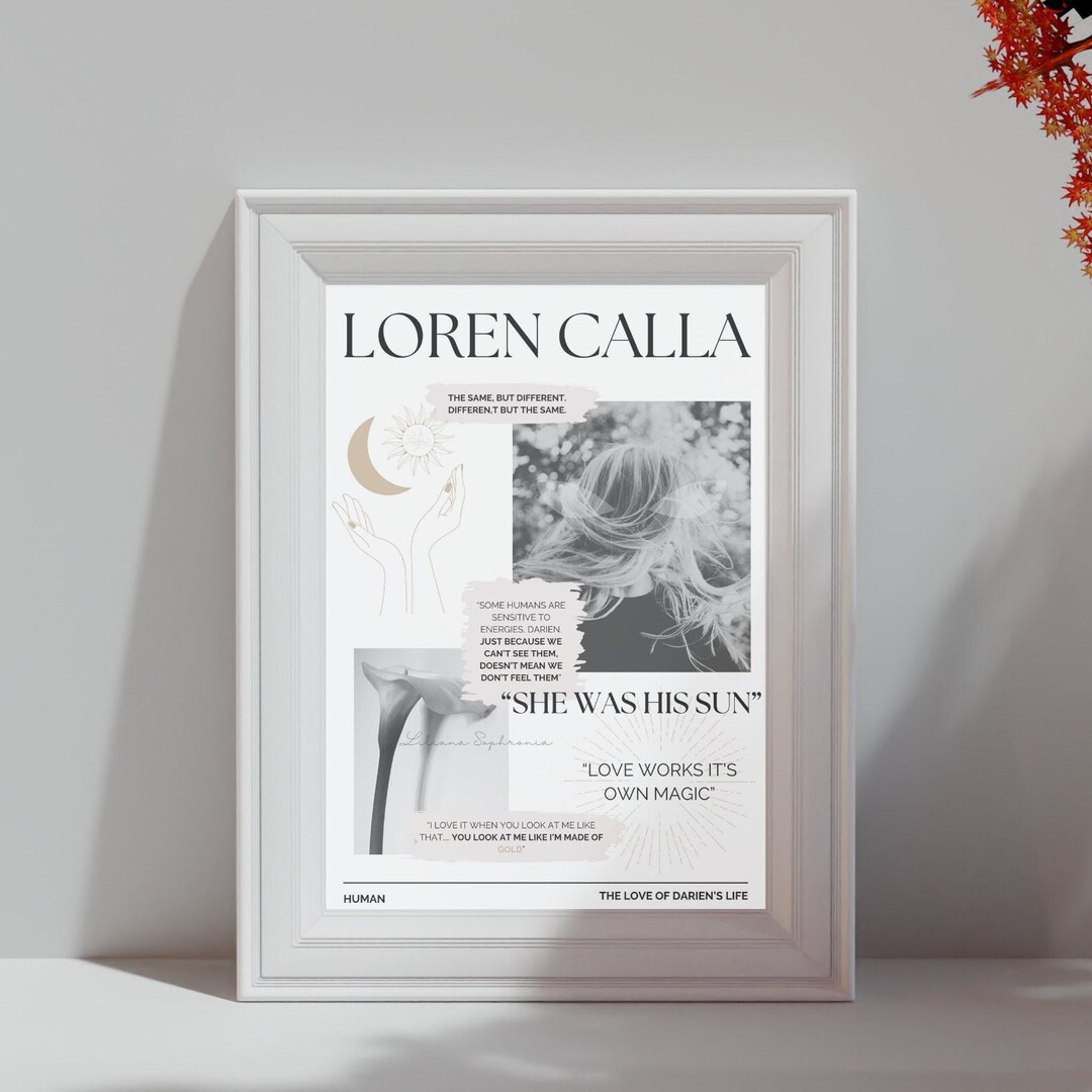 Loren Calla Wall Poster, City of Gods and Monsters Romantasy Book ...