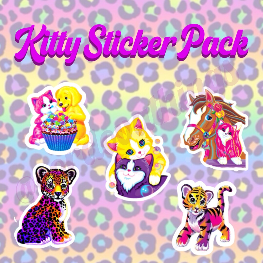 90s Inspired Kitty Sticker Pack Stanley Stickers Waterproof High ...