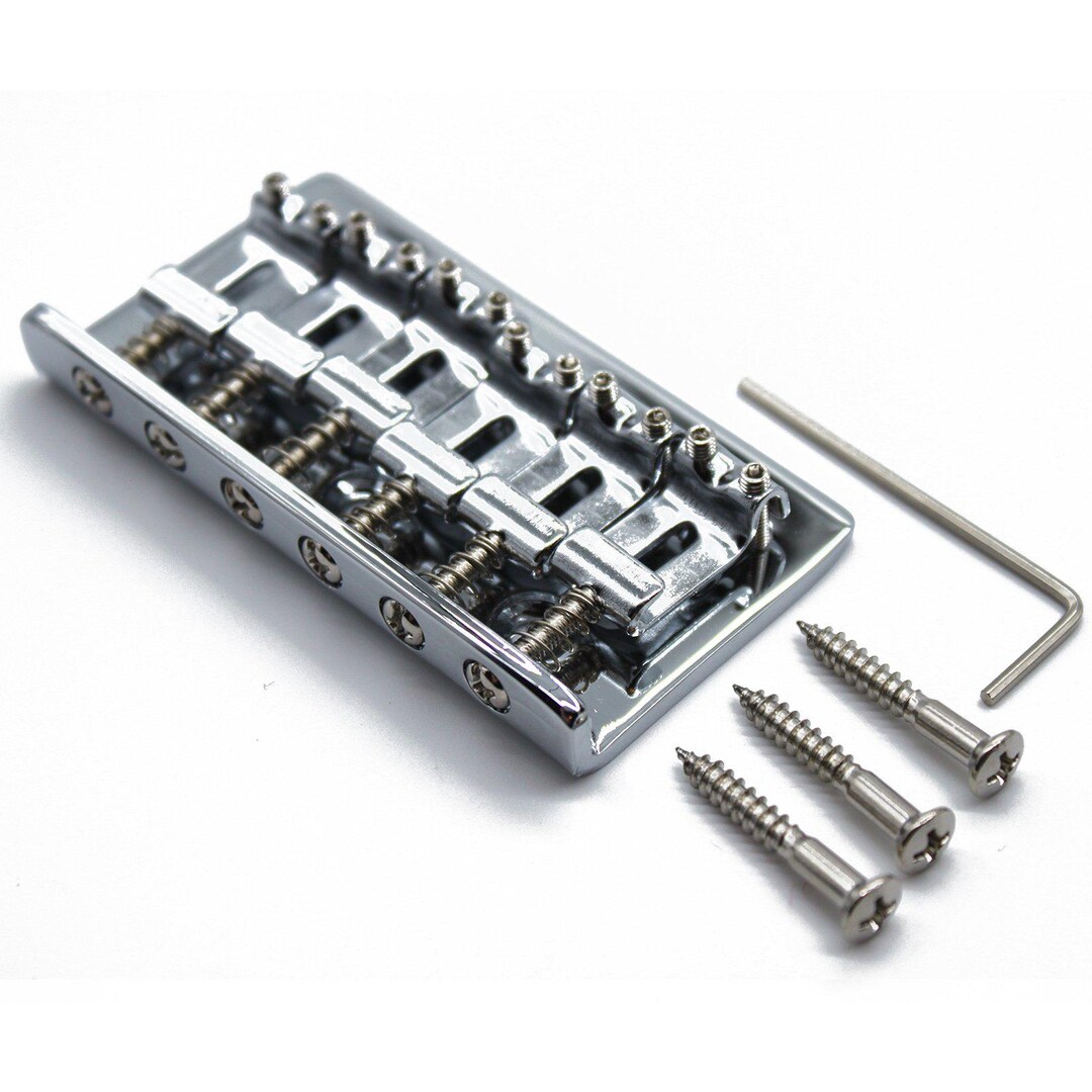 Chrome Hardtail Stratocaster Bridge 54mm String Spacing - Etsy