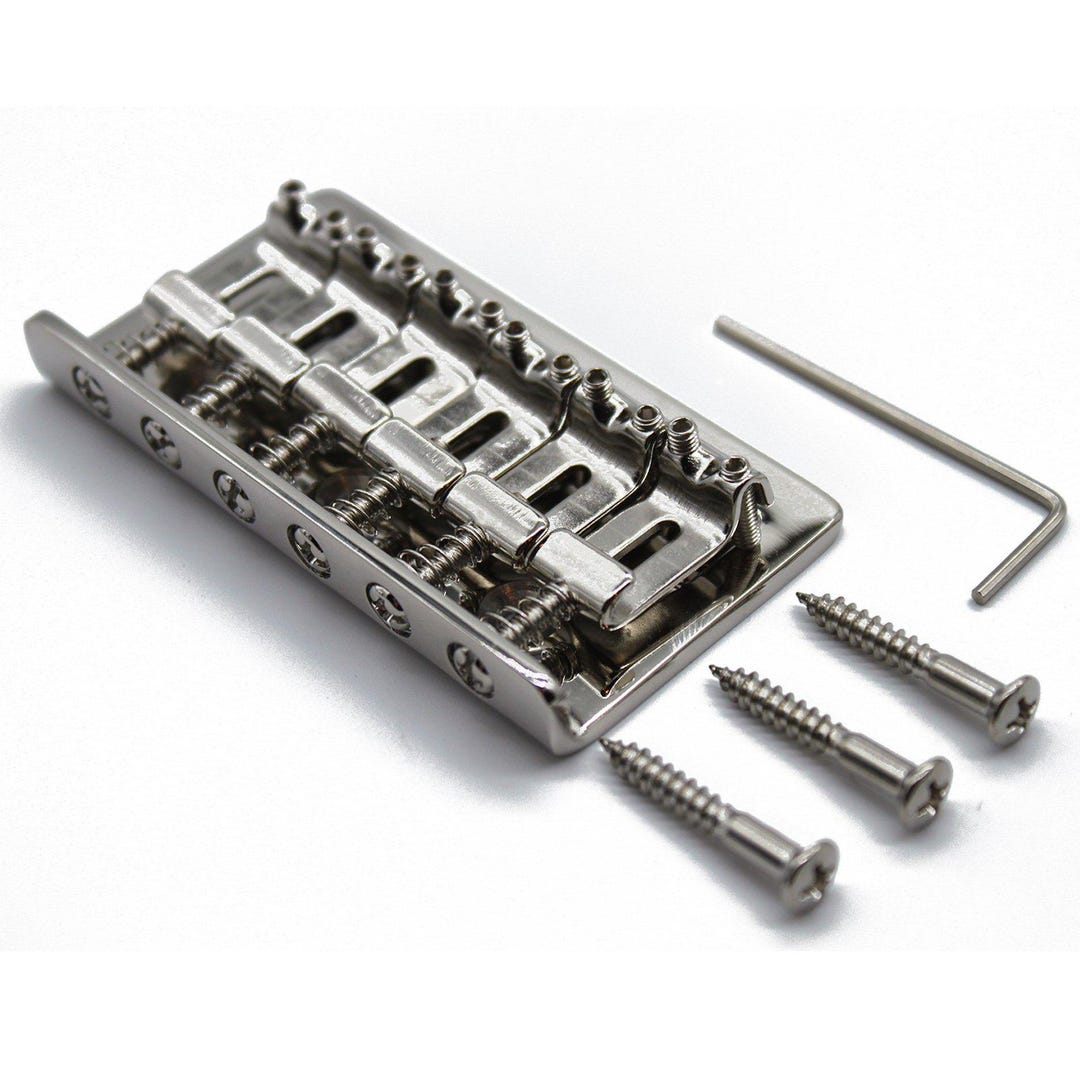 Nickel Hardtail Stratocaster Bridge 54mm String Spacing - Etsy