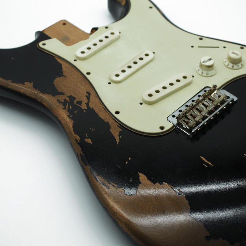 Stratocaster Relic Stencil Template Vinyl Masking Stencil Roadworn ...
