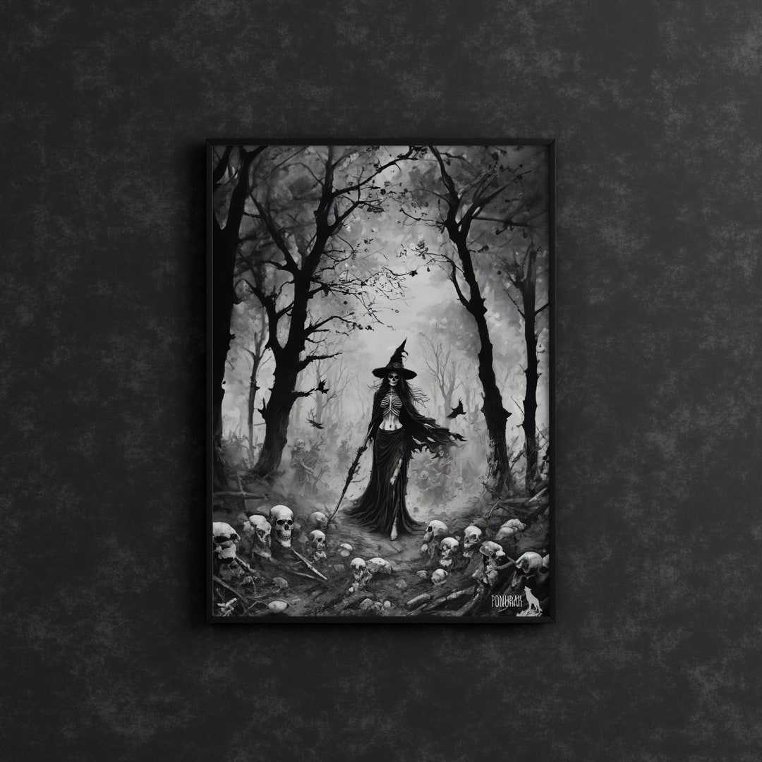 Gloomy the Art of Wall Magic Procession of Death Poster B1 100x70.7cm ...