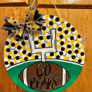 Football Hand Painted Sign - Etsy