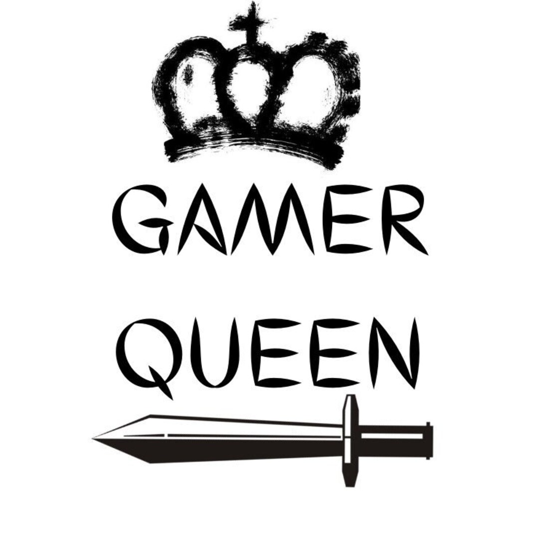 Gamer Queen Digital Download - Etsy
