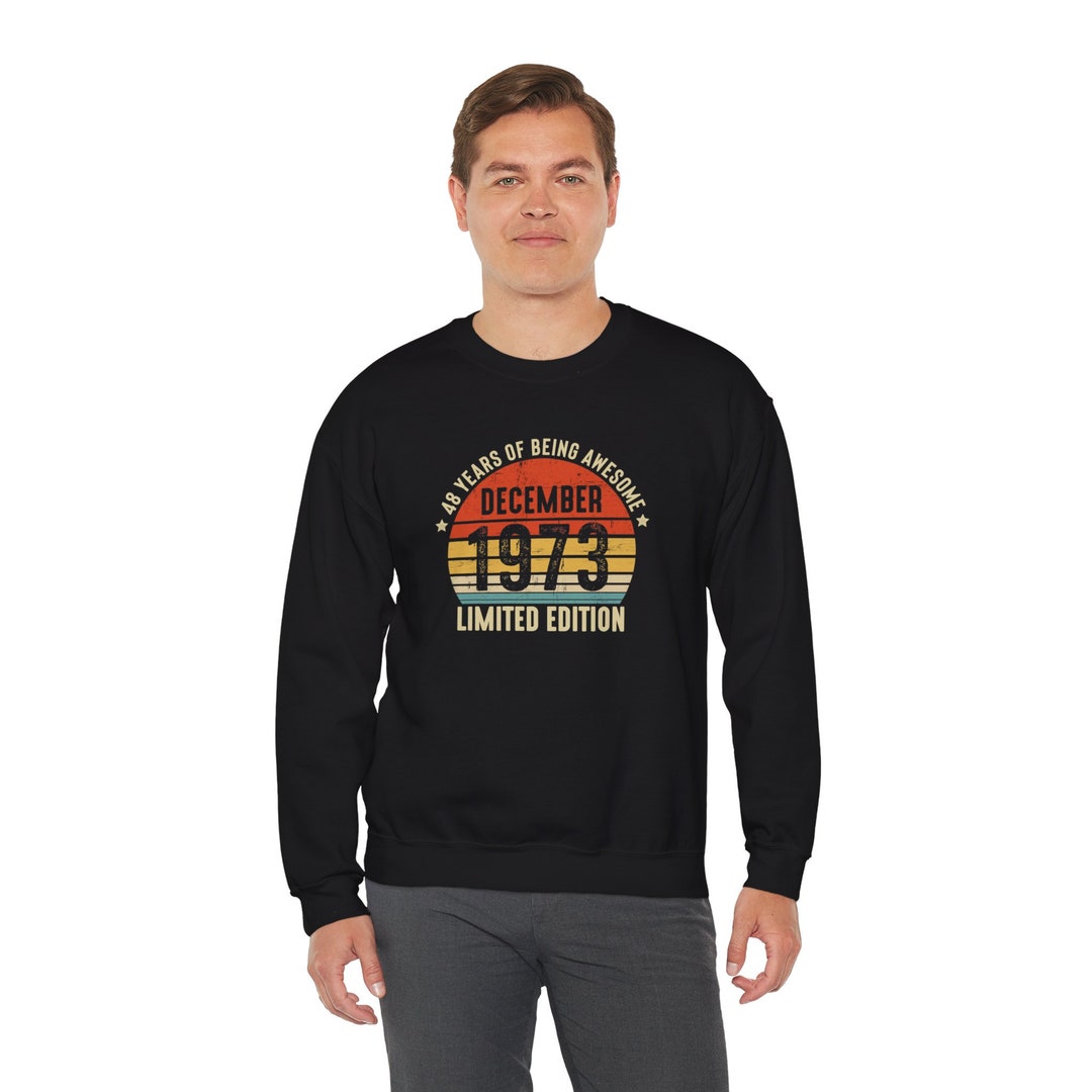 Customizable 50th Birthday Sweater Gift Perfect Present for Men Turning ...
