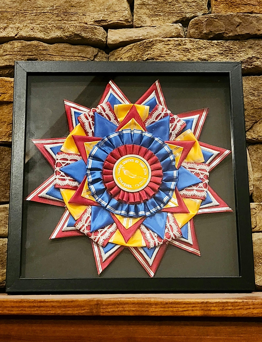 Embellished Ribbon Shadow Box Display - Etsy