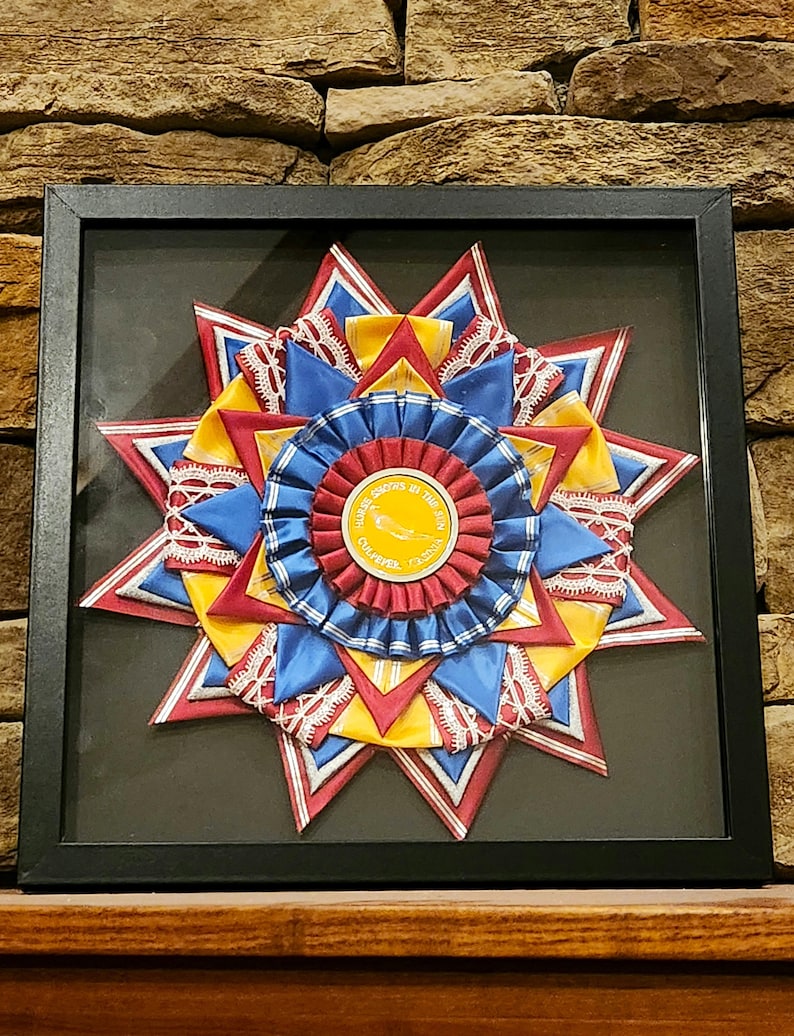 Embellished Ribbon Shadow Box Display - Etsy