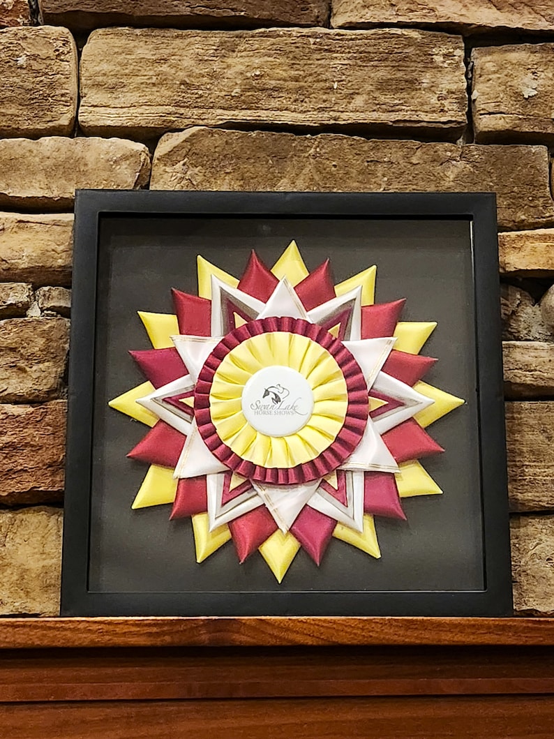 Ribbon Shadow Box Display - Etsy