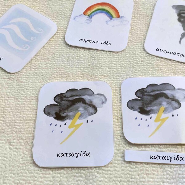 Montessori Weather - Etsy