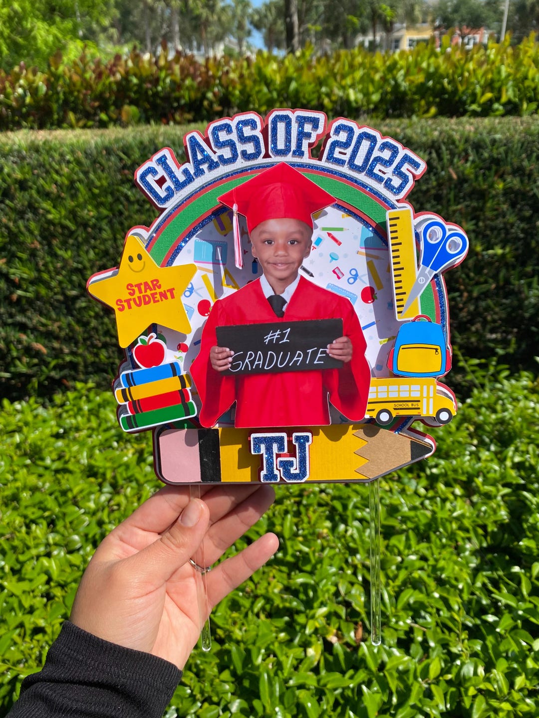 Pre K Graduation Cake Topper, Graduation Cake Topper Preschool ...