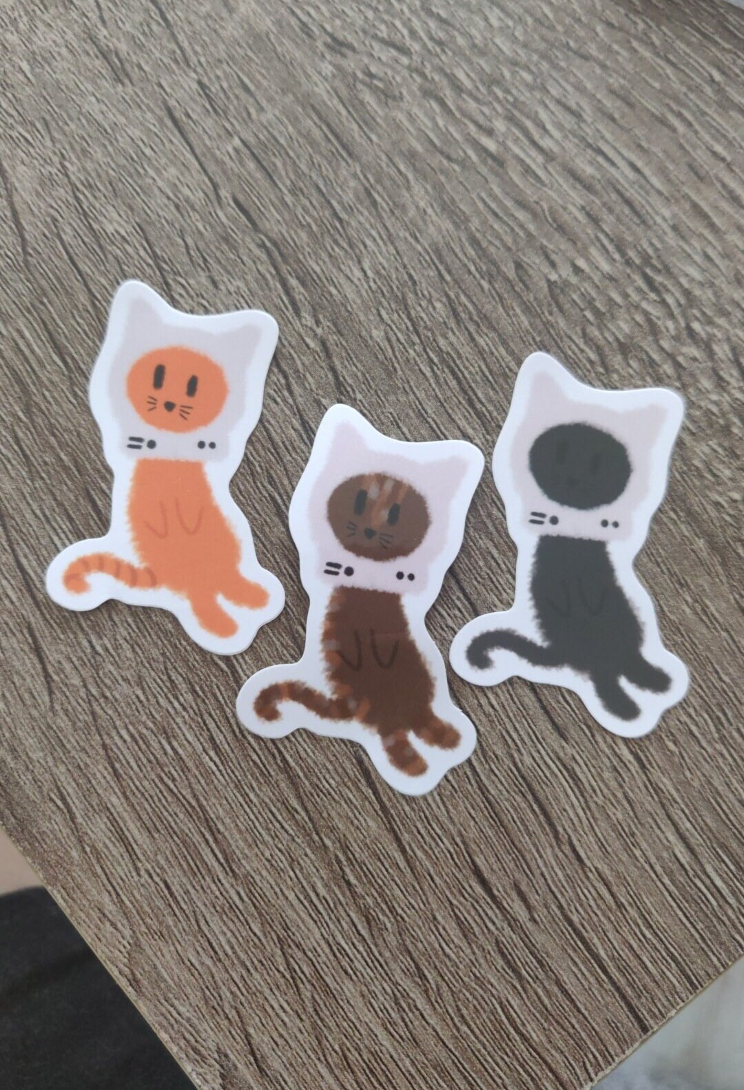 Space Cat Stickers Cute Animals, Cats, Space, Astronaut, Planets ...