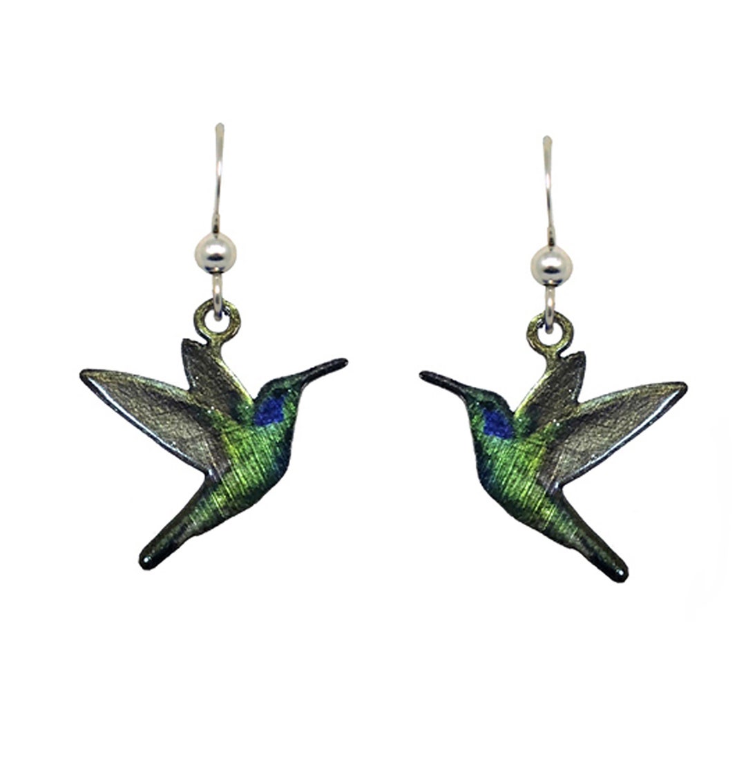 Hummingbird Earrings - Bird Lover - Bird Watcher - Stainless Steel ...