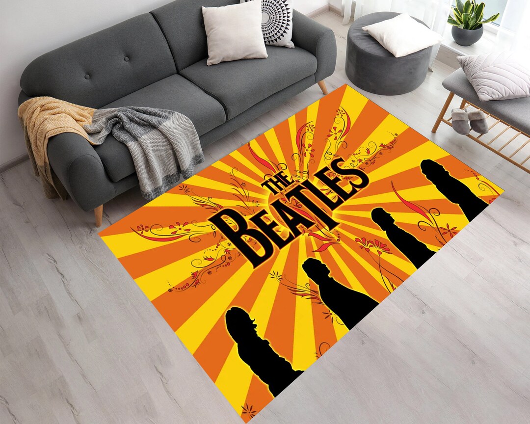 The Beatles Rug, the Beatles, Fan Rug, Music Rug, the Beatles Members ...