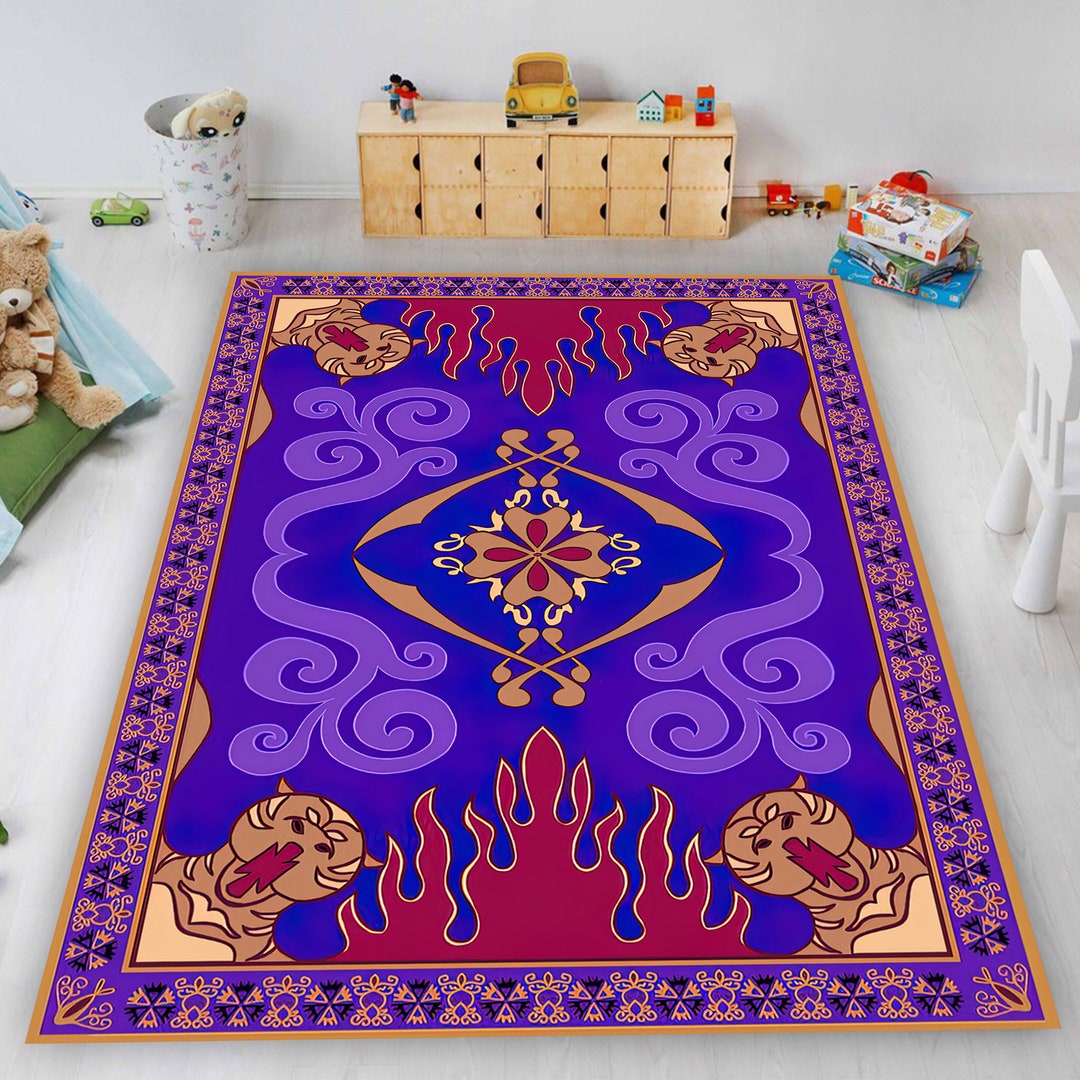 Aladdin Rug, Magic Rug, Aladdin's Rug, Aladdin's and Flying Carpet Rug ...
