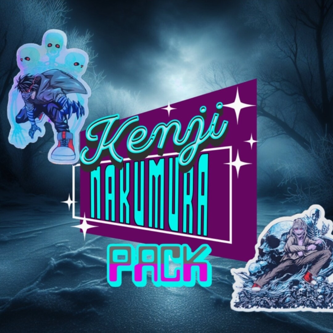 Kenji Nakamura Sticker Pack - Etsy