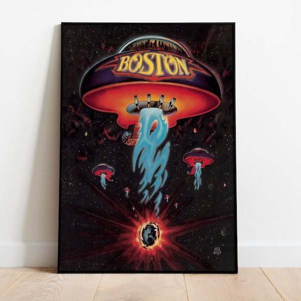 Boston Album Cover Art - Etsy