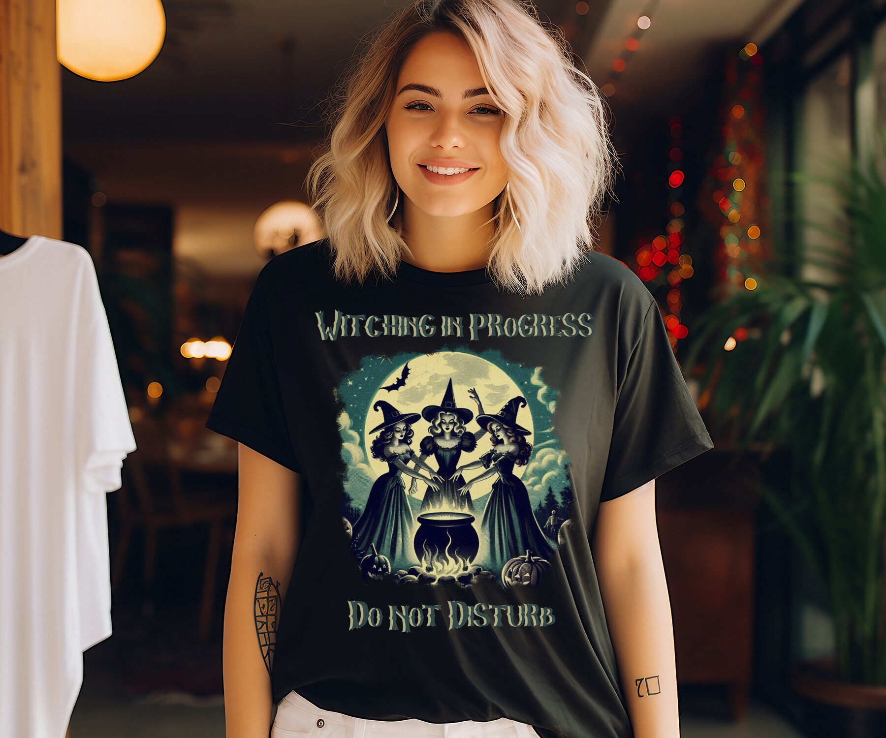 Halloween Witch Png, Spooky Season Png, Spooky Halloween Png, Retro ...