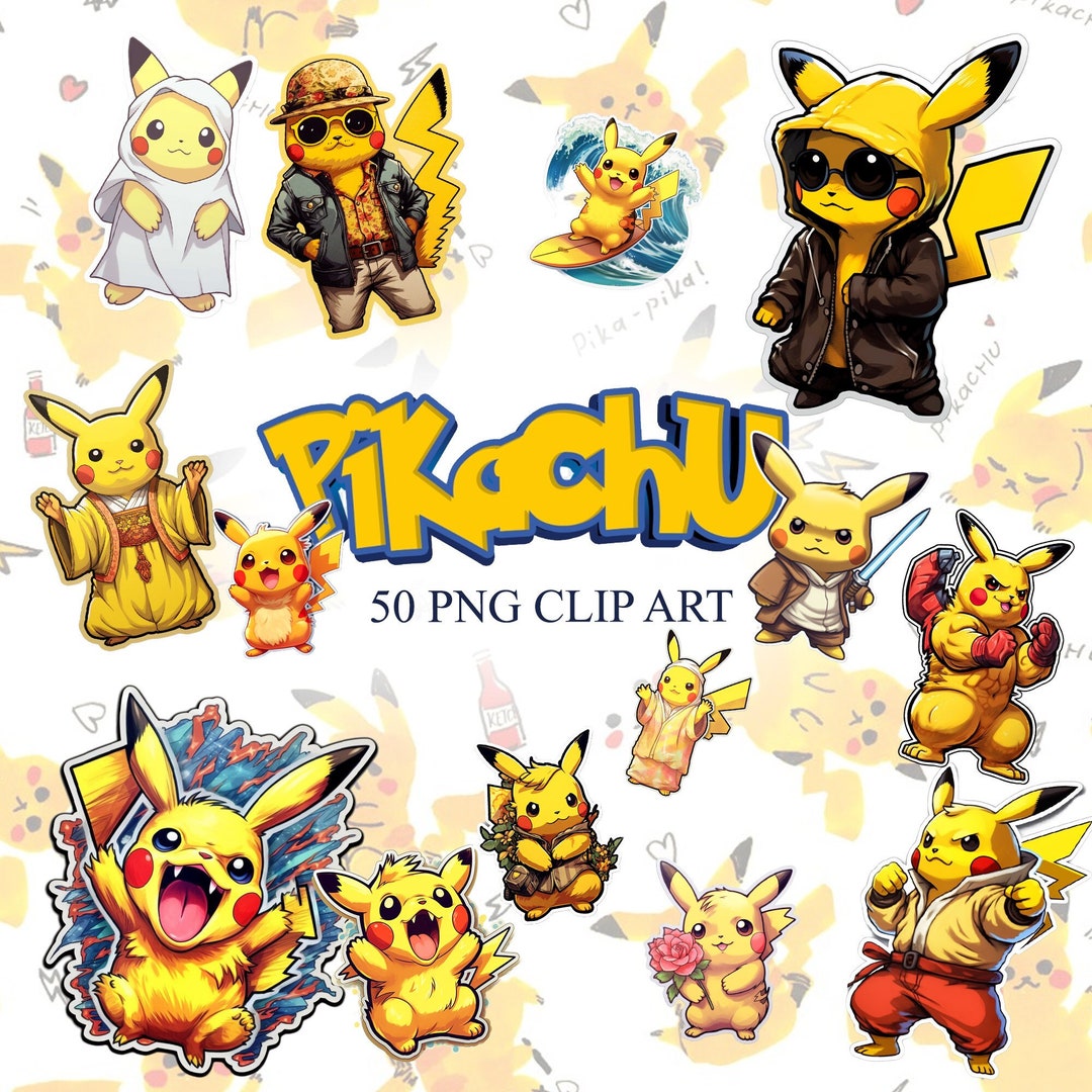 Pikachu Svg Pokemon Svg High Quality Layered Files Svg - Etsy UK