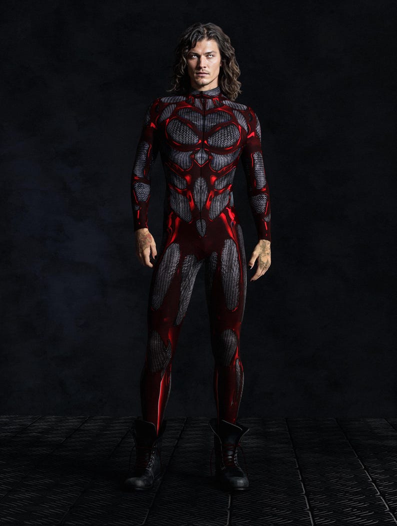 Halloween Bodysuit Men, Costumes for Men, Mens Party Halloween Bodysuit ...