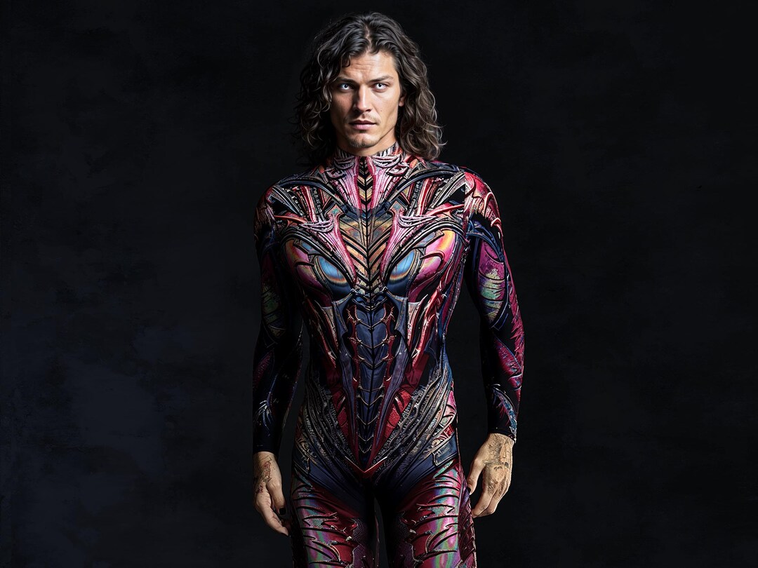Oracle Robot Costume Men: Halloween Bodysuit, Cosplay Clothing - Etsy