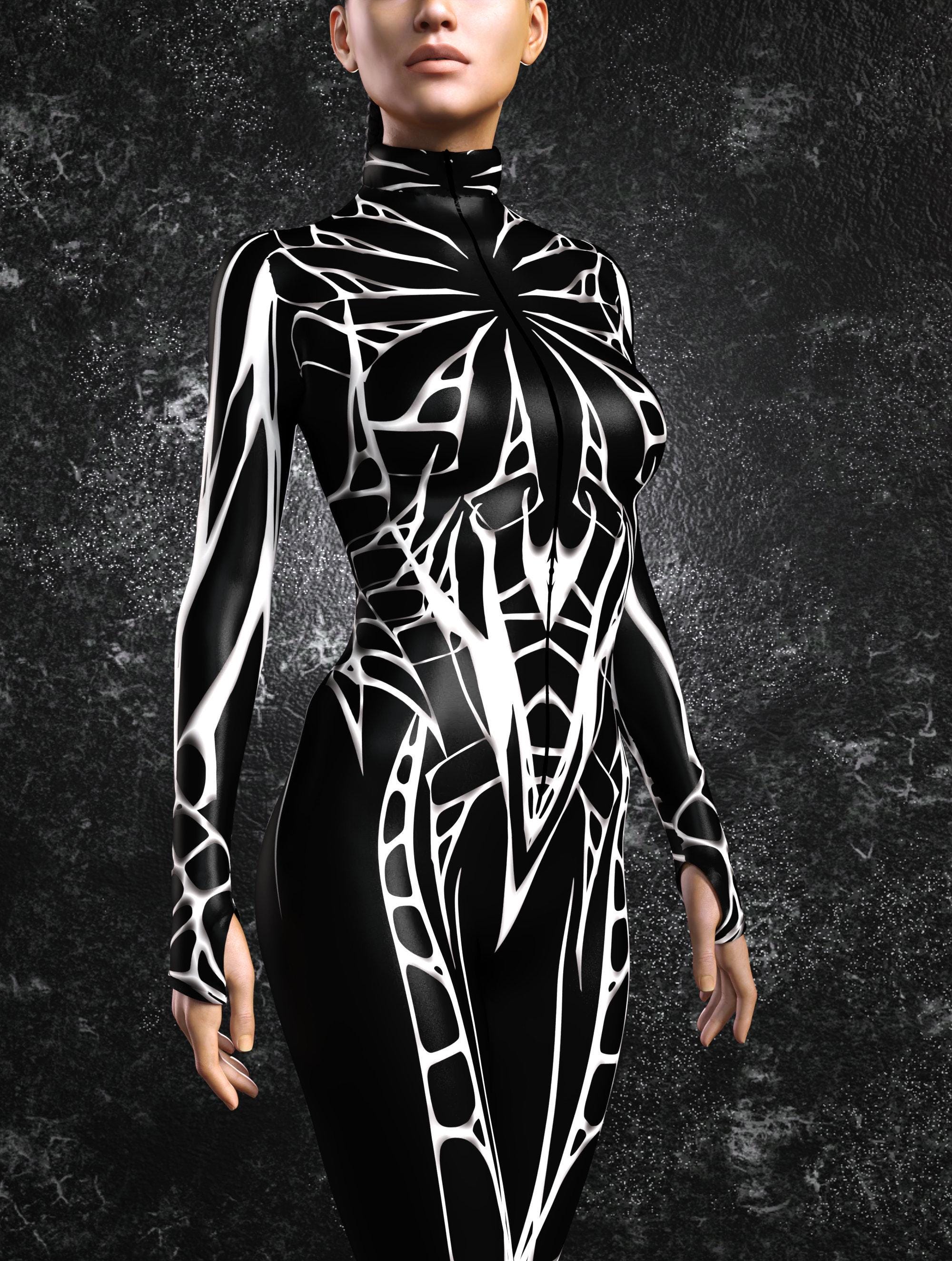 Halloween Spider Costume Set, Womens Halloween Outfit, Halloween Set ...