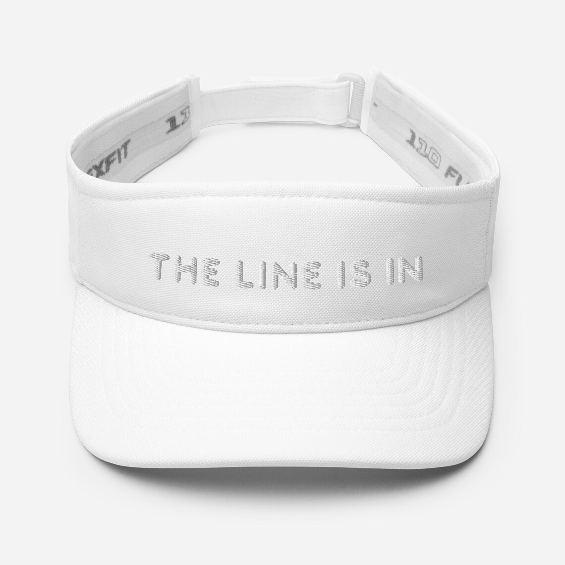 The Line is in Visor, Tennis Visor, Funny Visor, Funny Hat, Tennis Hat ...