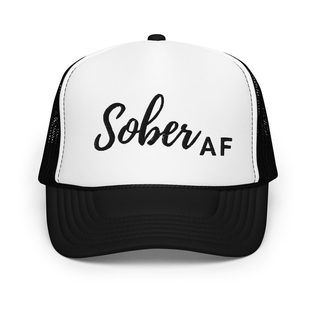 Sober AF Trucker Hat, Bachelorette Party Hat, Girls Trip Hat, Sober - Etsy