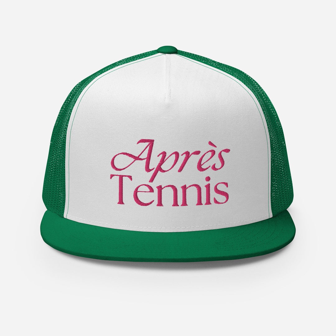 Après Tennis Hat Trucker Hat Embroidered Hat Tennis Hat - Etsy