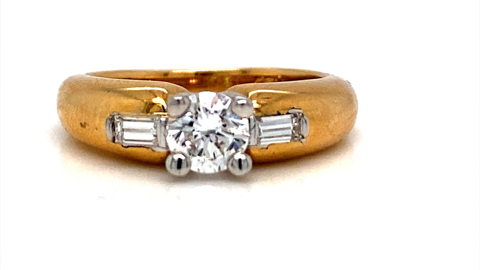 Diamond Engagement Ring Signed by the French Jeweler fred - Etsy