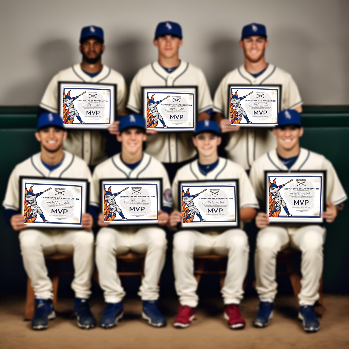 Baseball Award Certificates Template Editable, Baseball Team Party ...